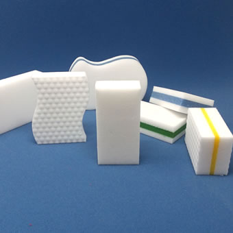 The InstantErase Sponge! Compare to the Mr. Clean® Magic Eraser®